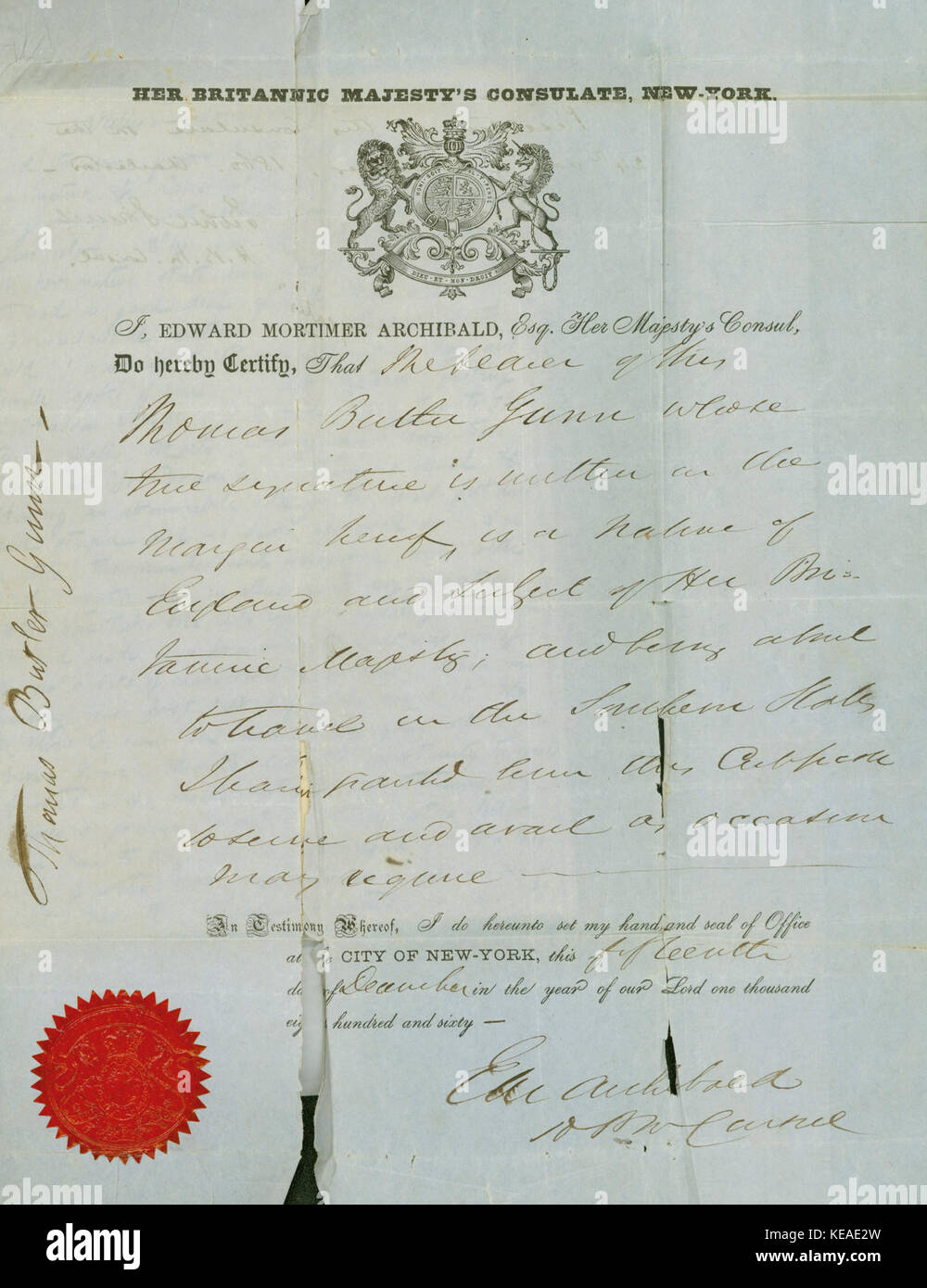 Old passport photo hi-res stock photography and images - Alamy