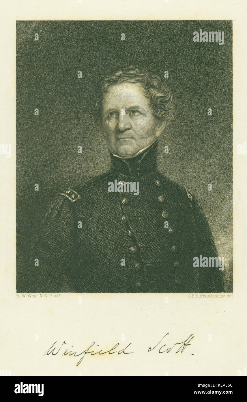 Winfield Scott, General (Union Stock Photo - Alamy