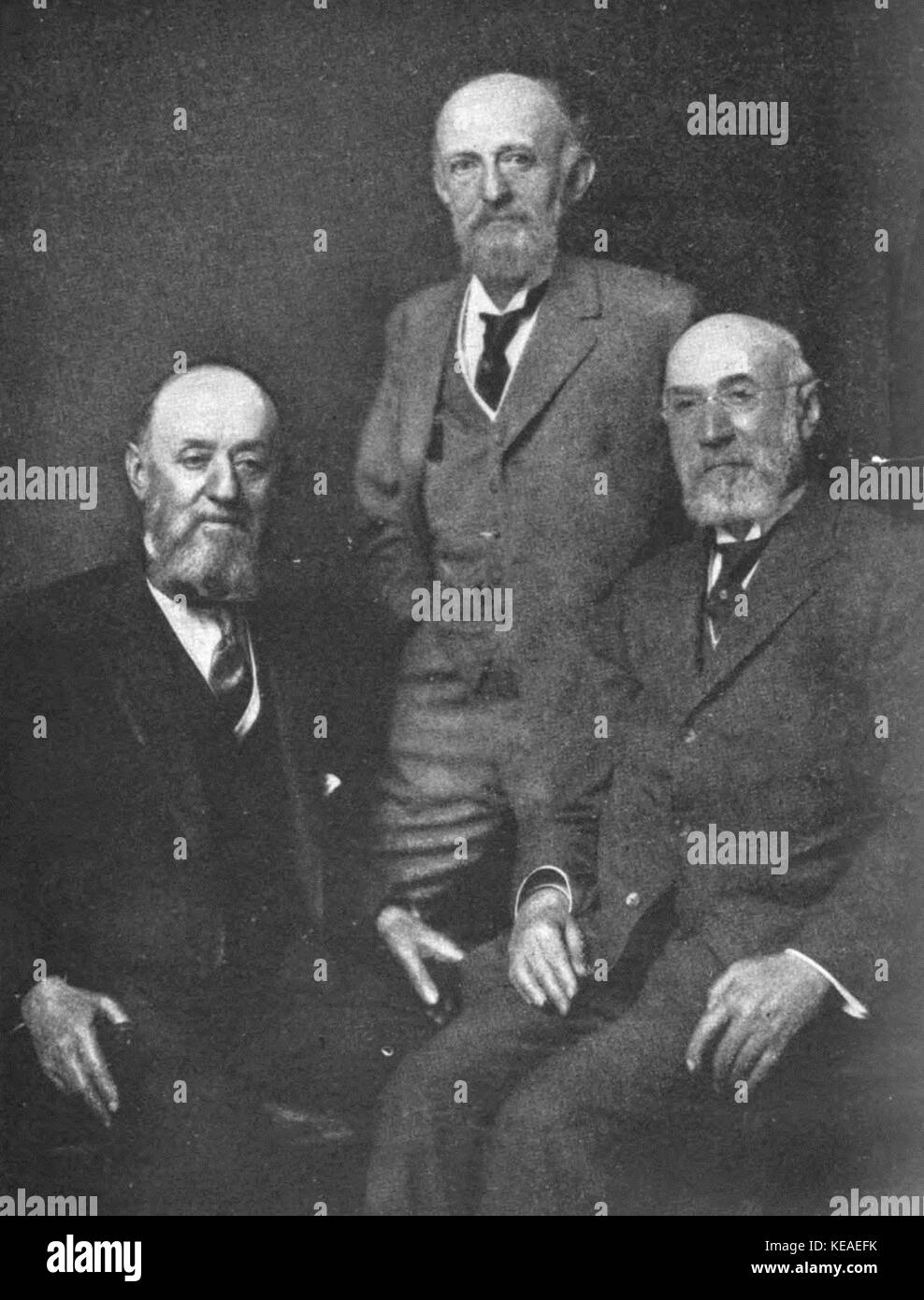 The Three Straus Brothers Stock Photo - Alamy