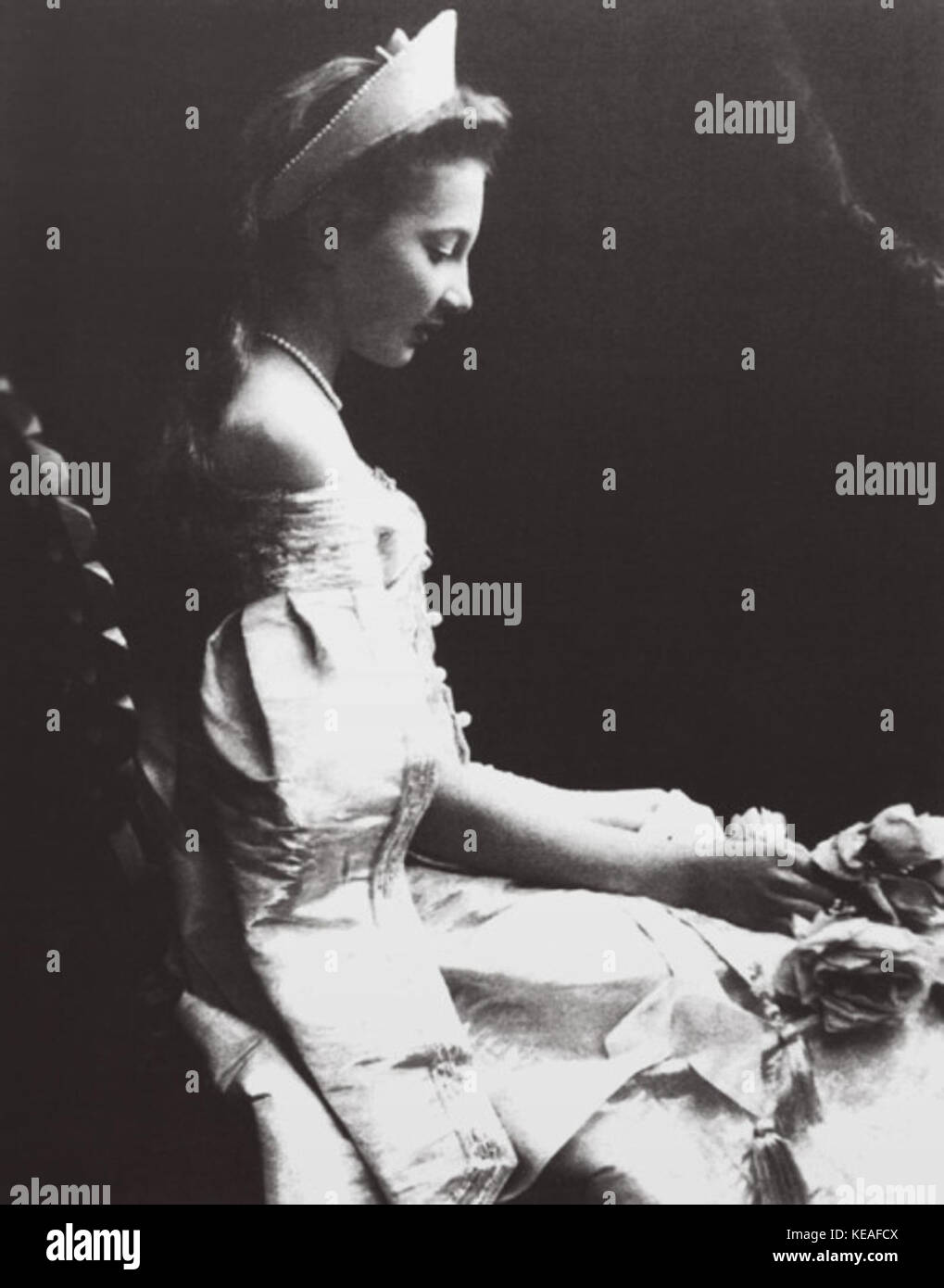 Tatiana Konstantinovna Court Dress Stock Photo - Alamy