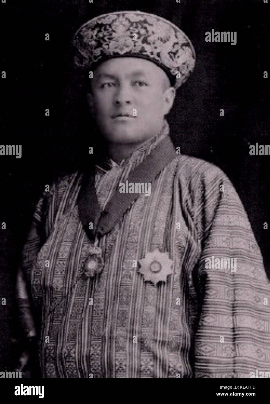 Bhutan Jigme Wangchuck Stock Photo - Alamy