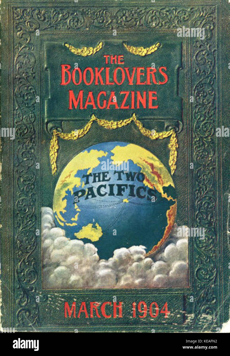 The cover of the March 1904 edition of The Booklovers Magazine ...