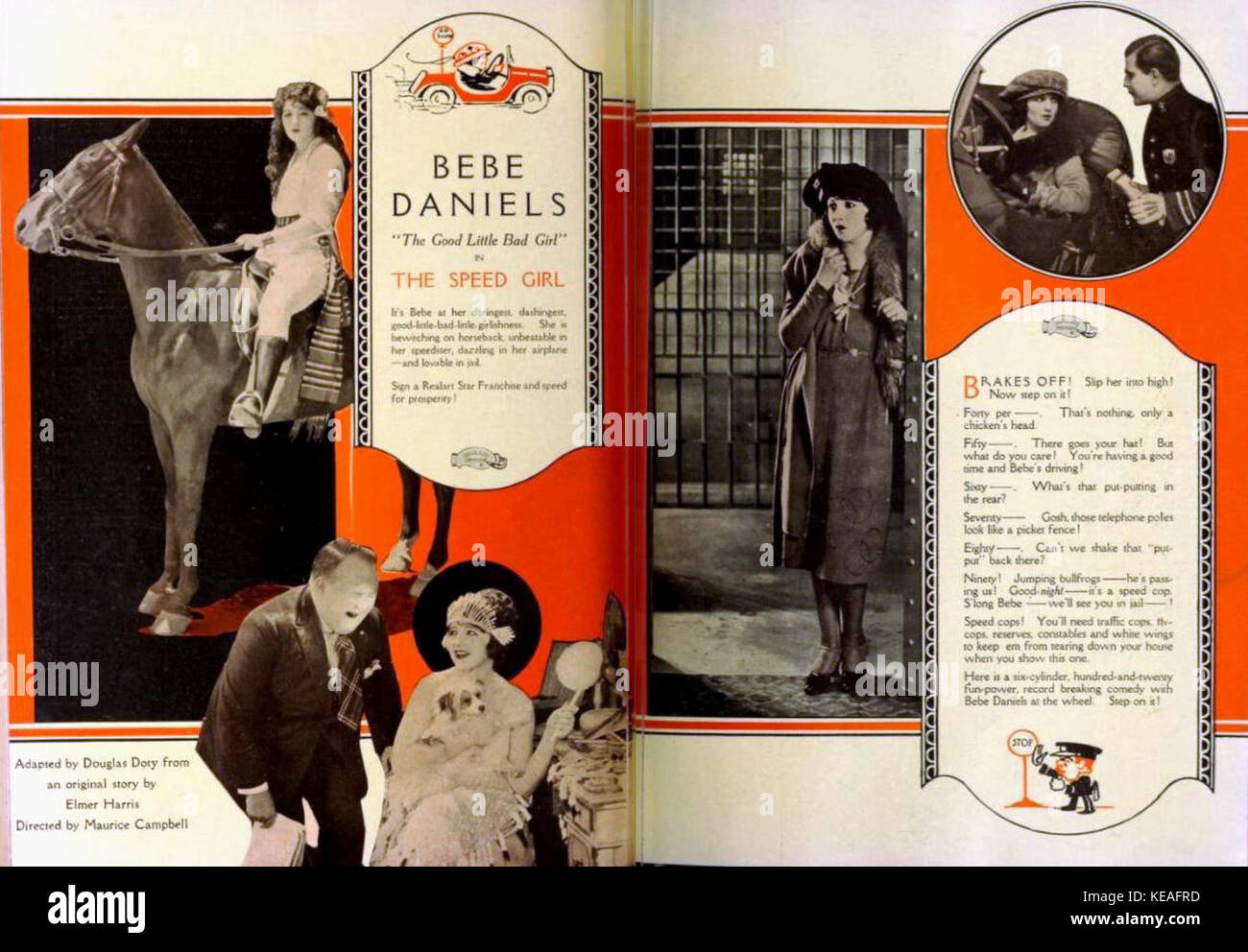 The Speed Girl (1921) 2 Stock Photo - Alamy