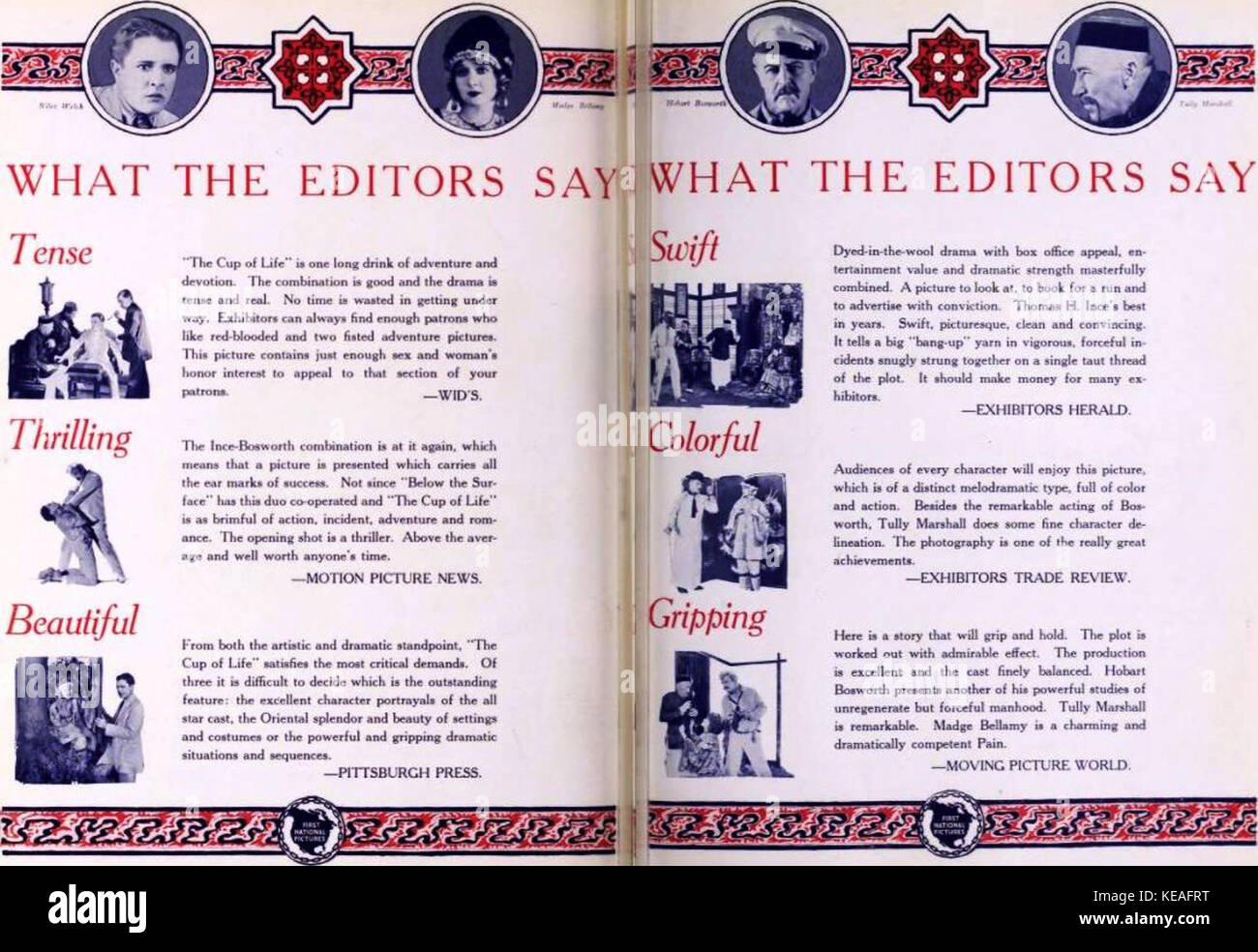 The Cup of Life (1921) 9 Stock Photo - Alamy