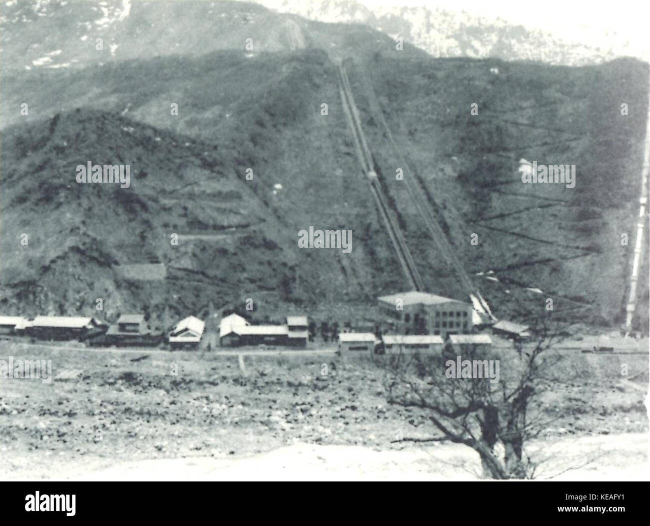 Magawa power station in 1932 Stock Photo - Alamy