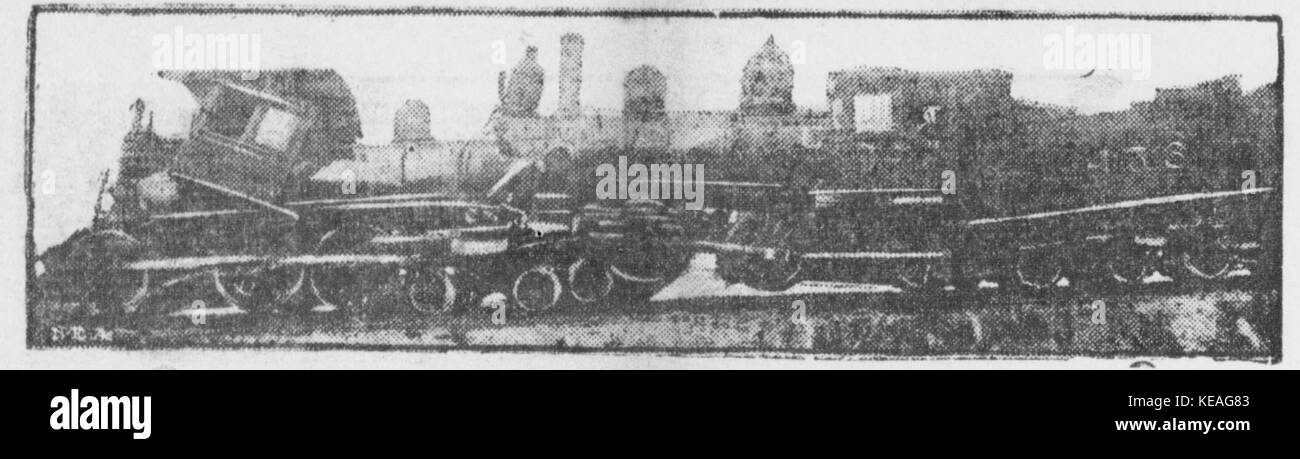 Steam locomotive collision hi-res stock photography and images - Alamy