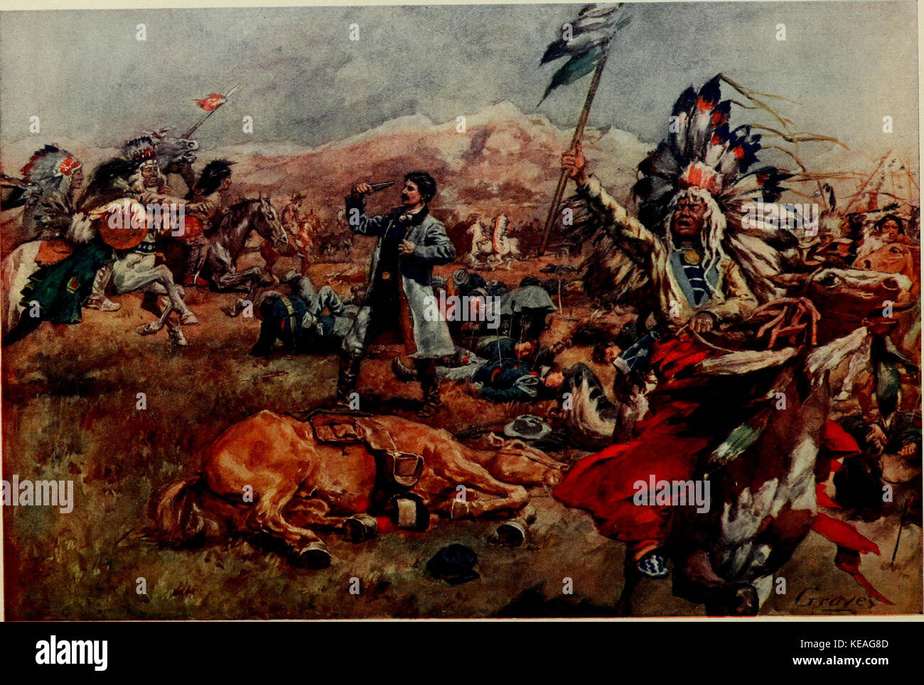 Indian massacre hi-res stock photography and images - Alamy