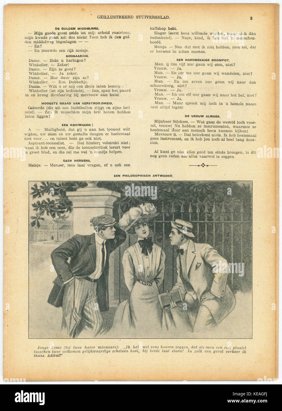 A historical newspaper from May 23, 1915, titled 'Stuivers Blad No21 ...