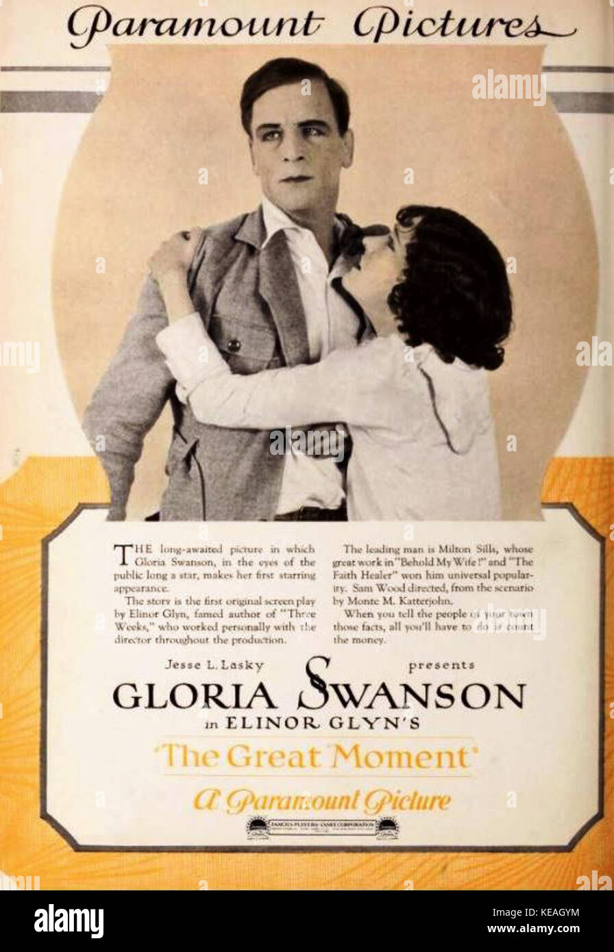 The Great Moment (1921) 9 Stock Photo - Alamy