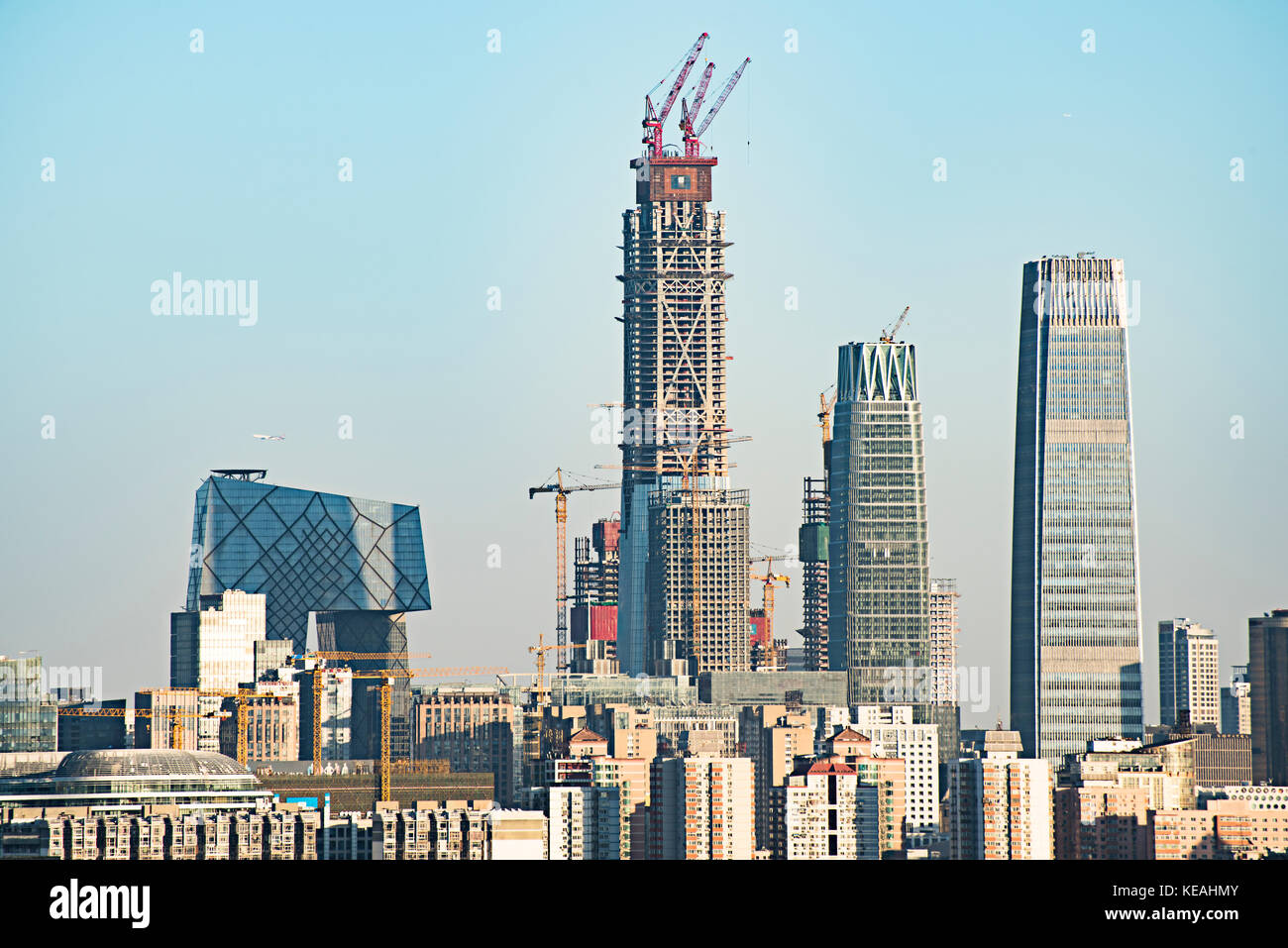 Cityscape of Beijing Stock Photo - Alamy