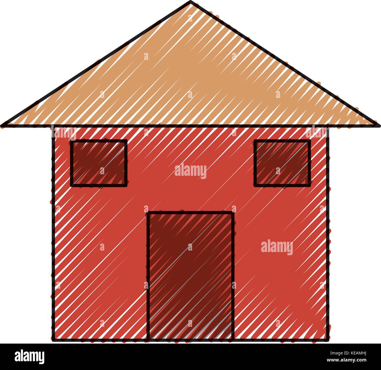 house vector illustration Stock Vector Image & Art - Alamy