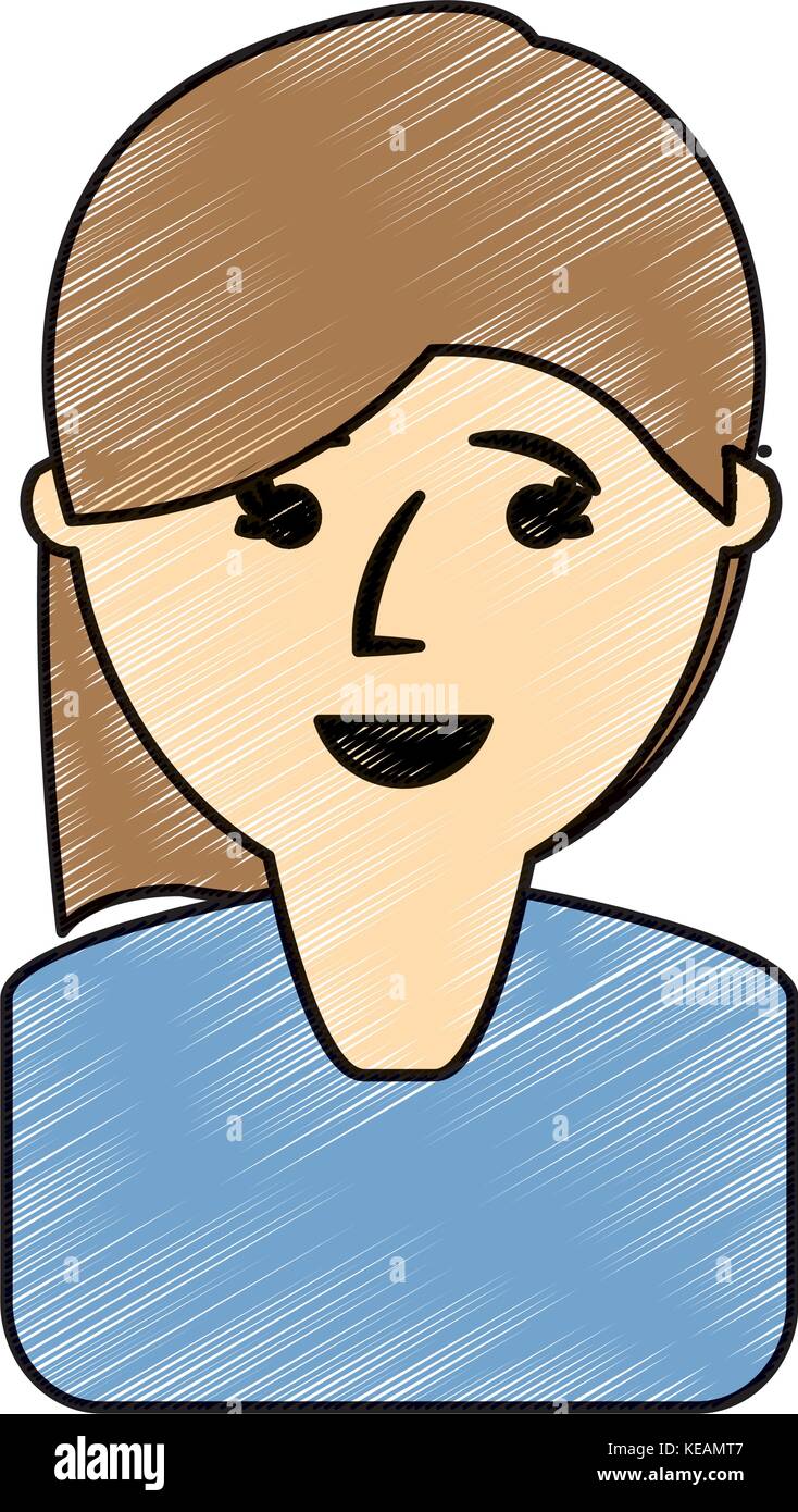 woman face vector illustration Stock Vector Image & Art - Alamy