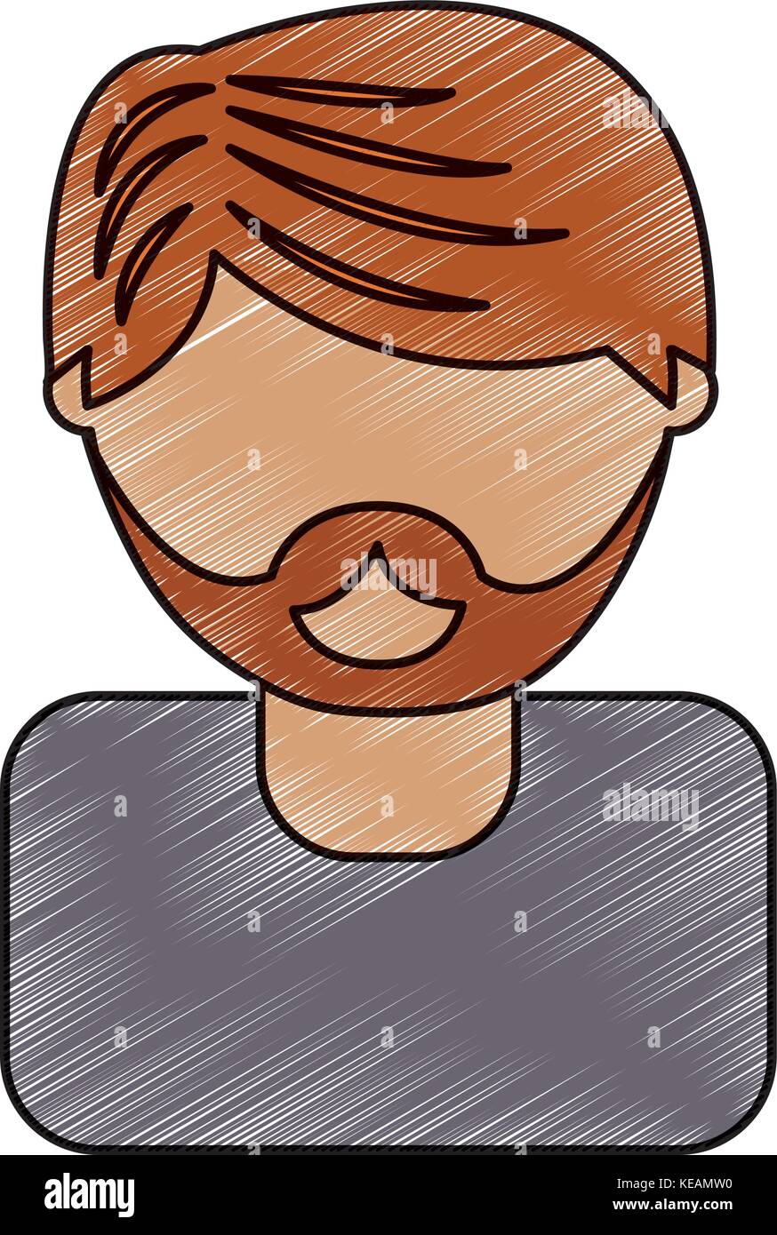 man face vector illustration Stock Vector Image & Art - Alamy