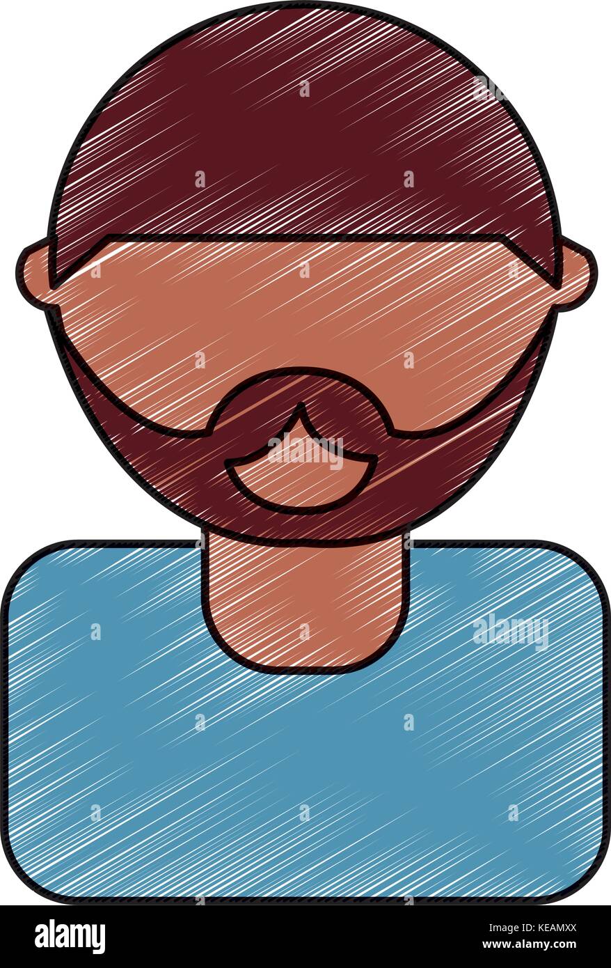 man face vector illustration Stock Vector Image & Art - Alamy