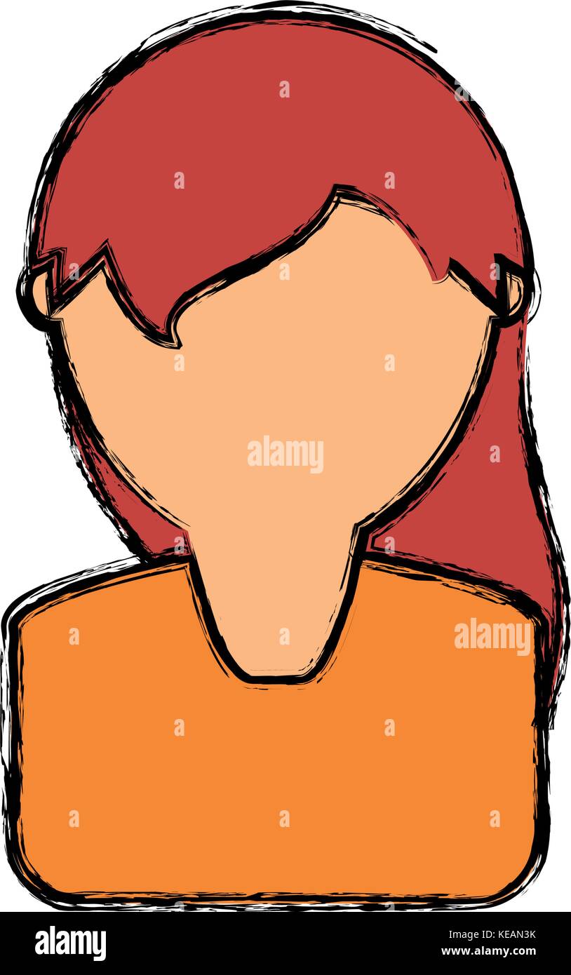 woman face vector illustration Stock Vector Image & Art - Alamy