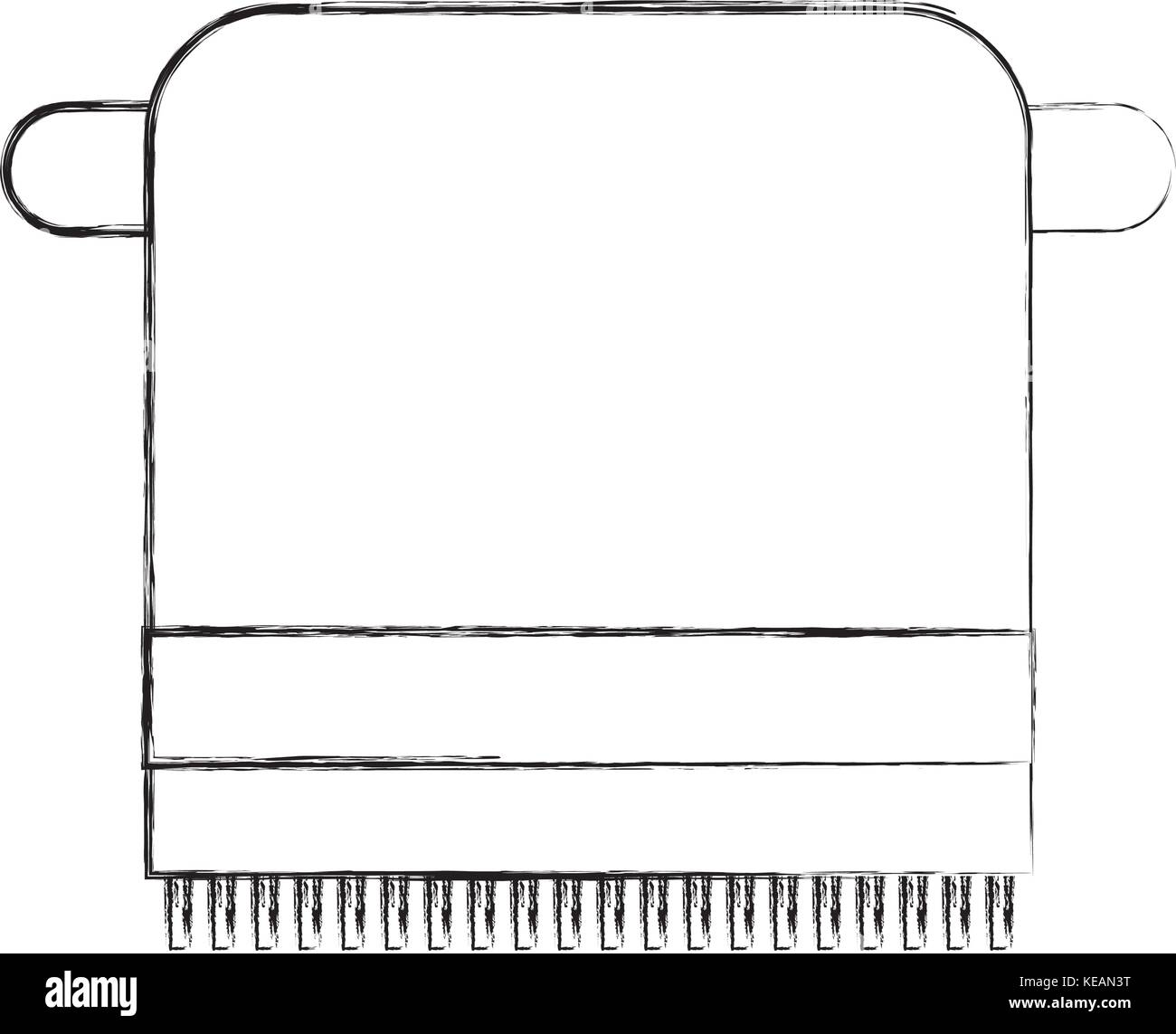 Rack clean clothes on Stock Vector Images - Alamy