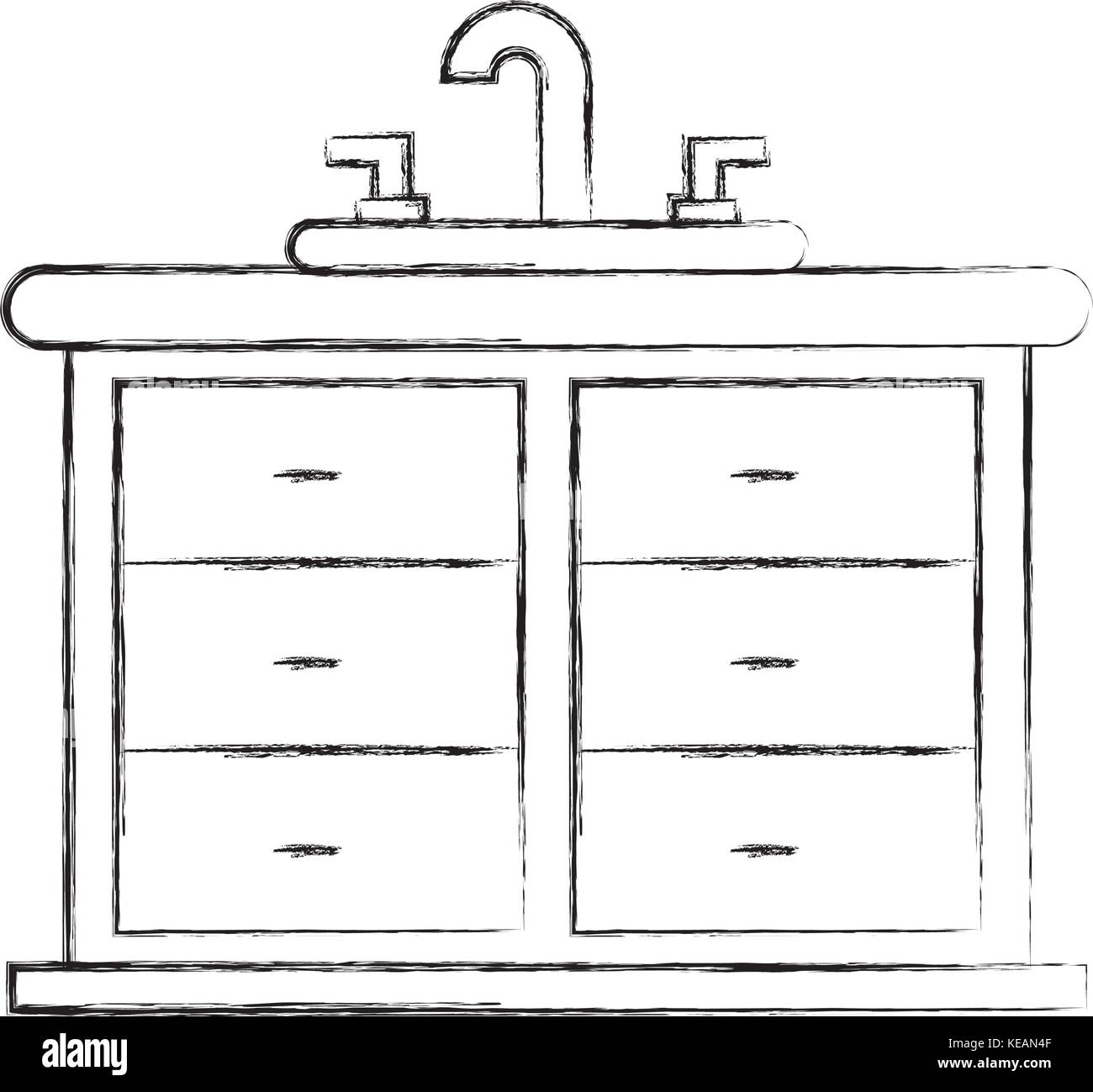 Bathroom Counter Clipart