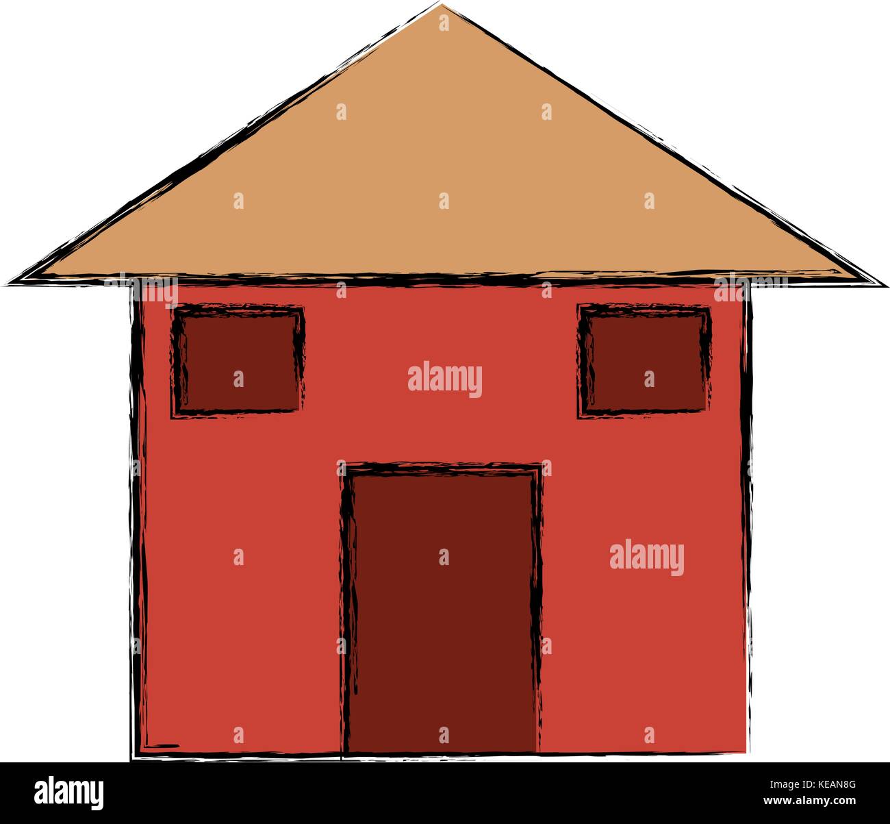 house vector illustration Stock Vector Image & Art - Alamy
