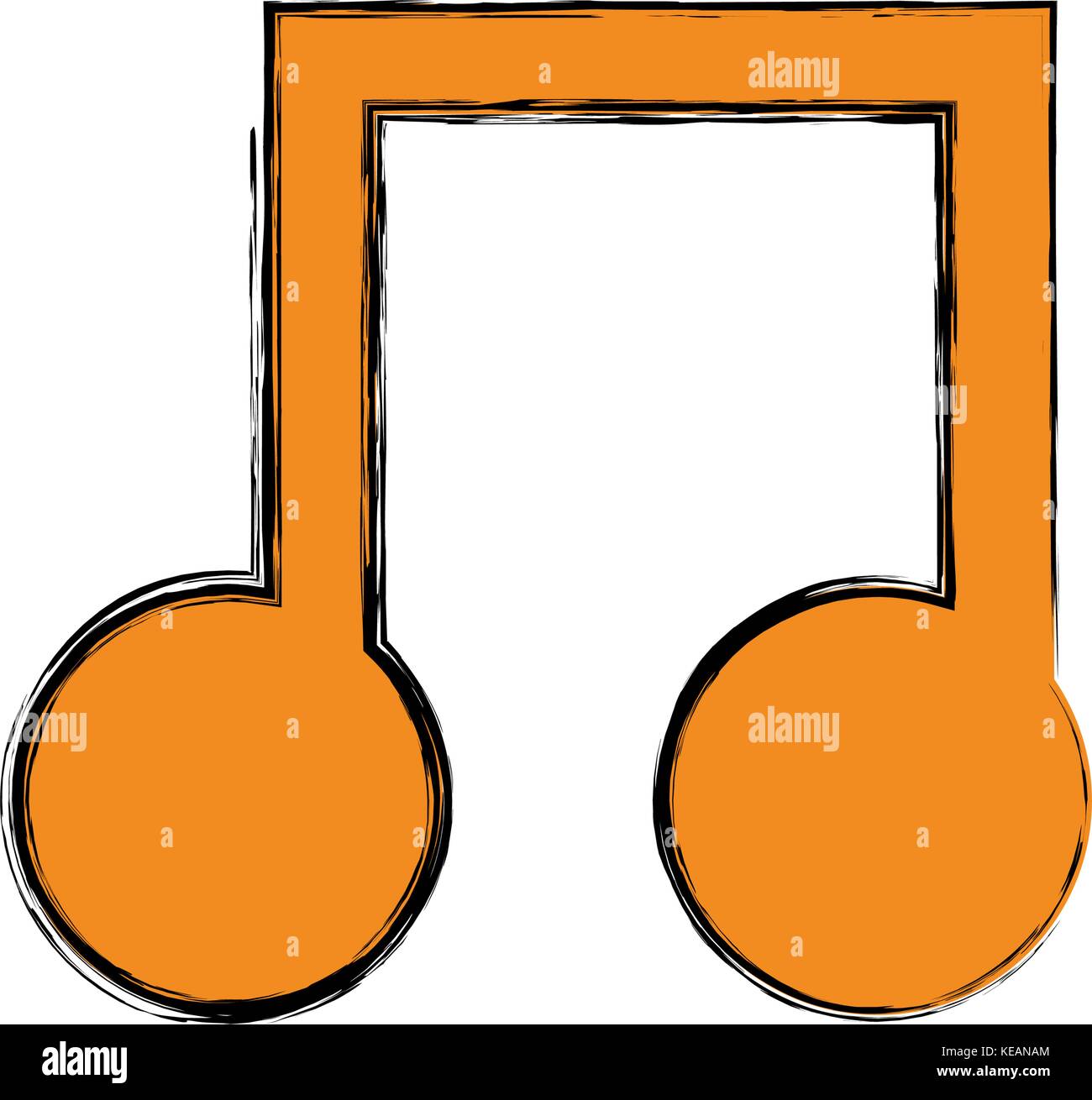 musical note vector illustration Stock Vector Image & Art - Alamy