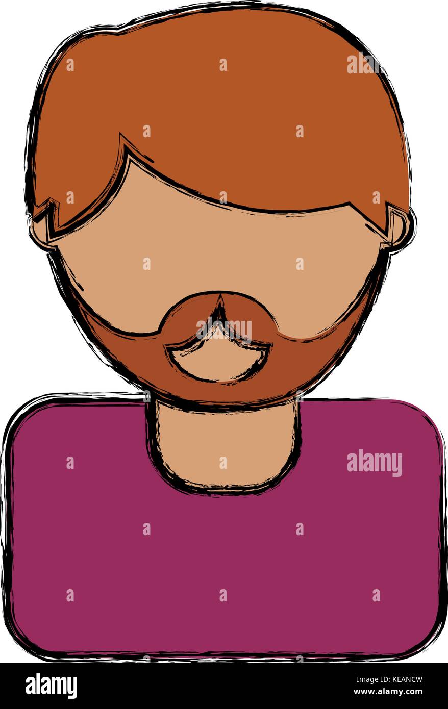 man face vector illustration Stock Vector Image & Art - Alamy