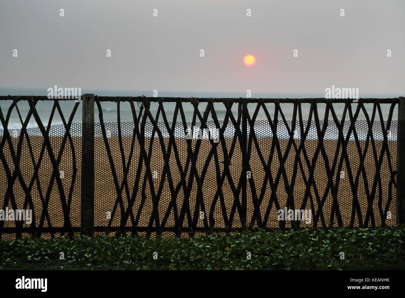 Wadduwa Western Province Sri Lanka Beach At Sunset Stock Photo - Alamy