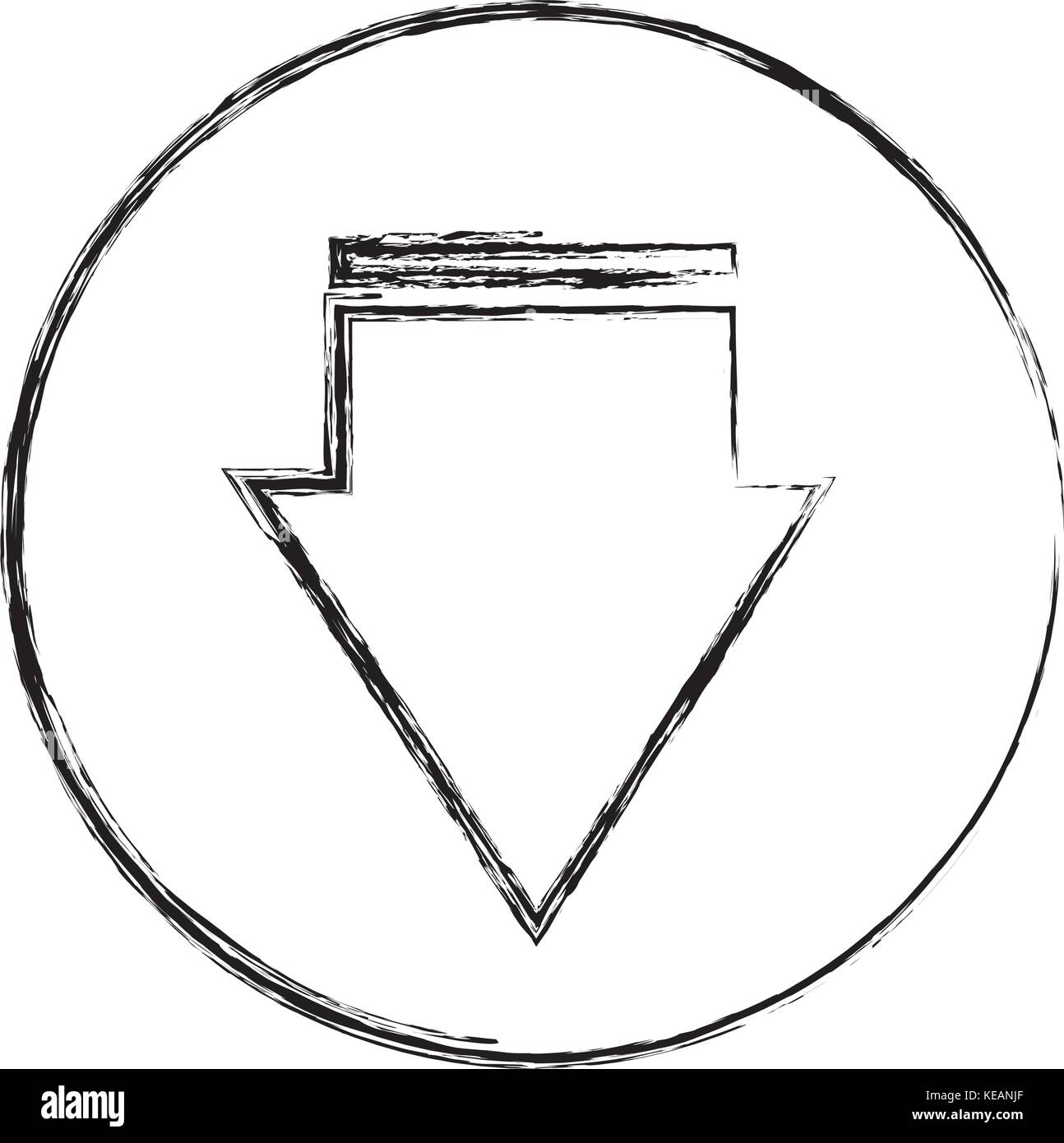 arrow sign vector illustration Stock Vector Image & Art - Alamy