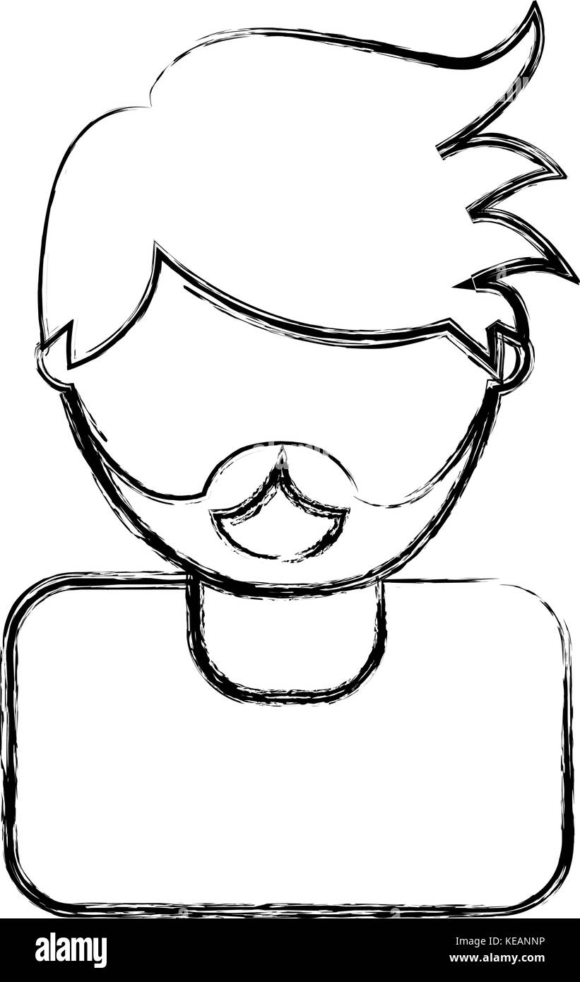 man face vector illustration Stock Vector Image & Art - Alamy