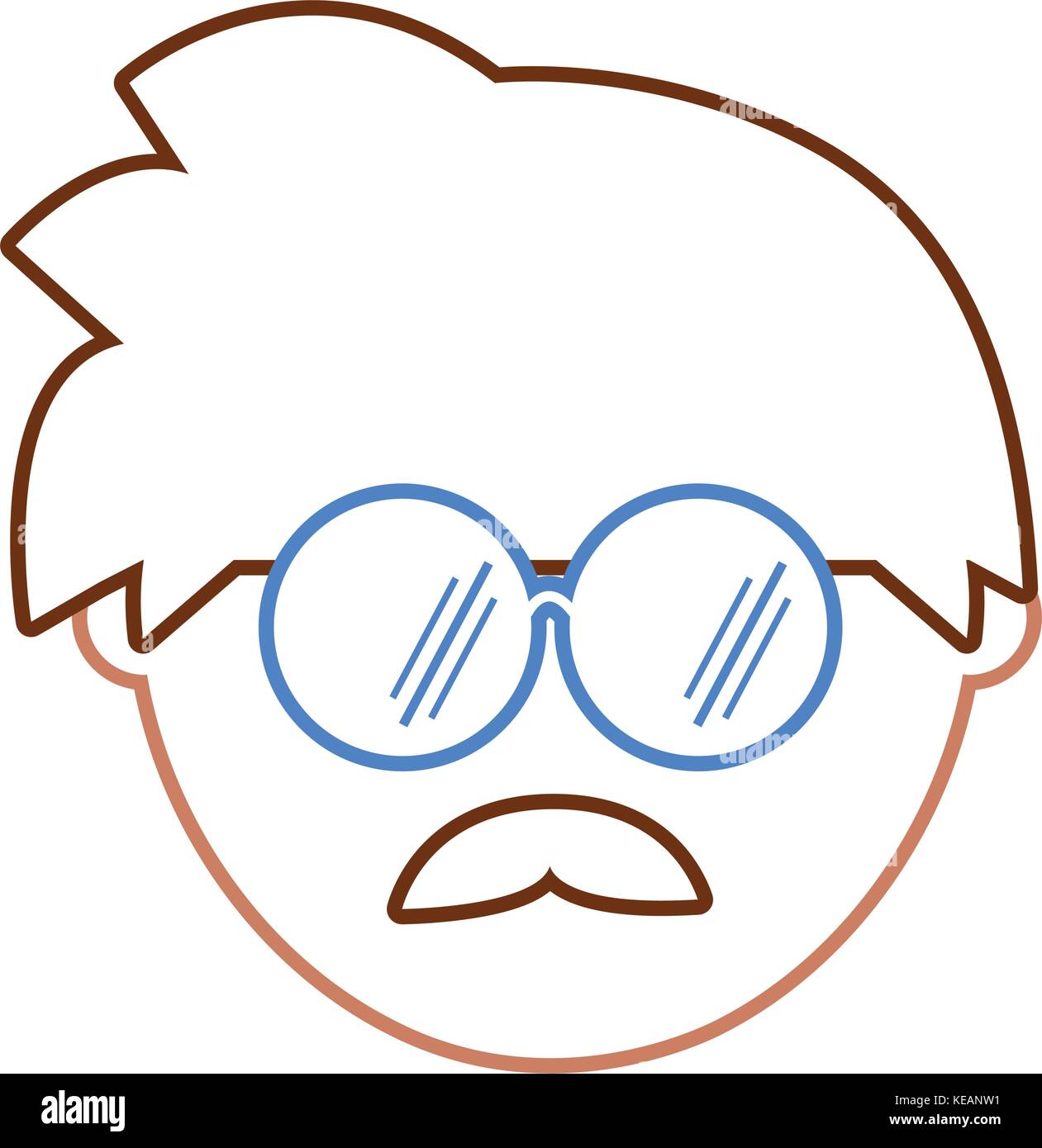 man face vector illustration Stock Vector Image & Art - Alamy