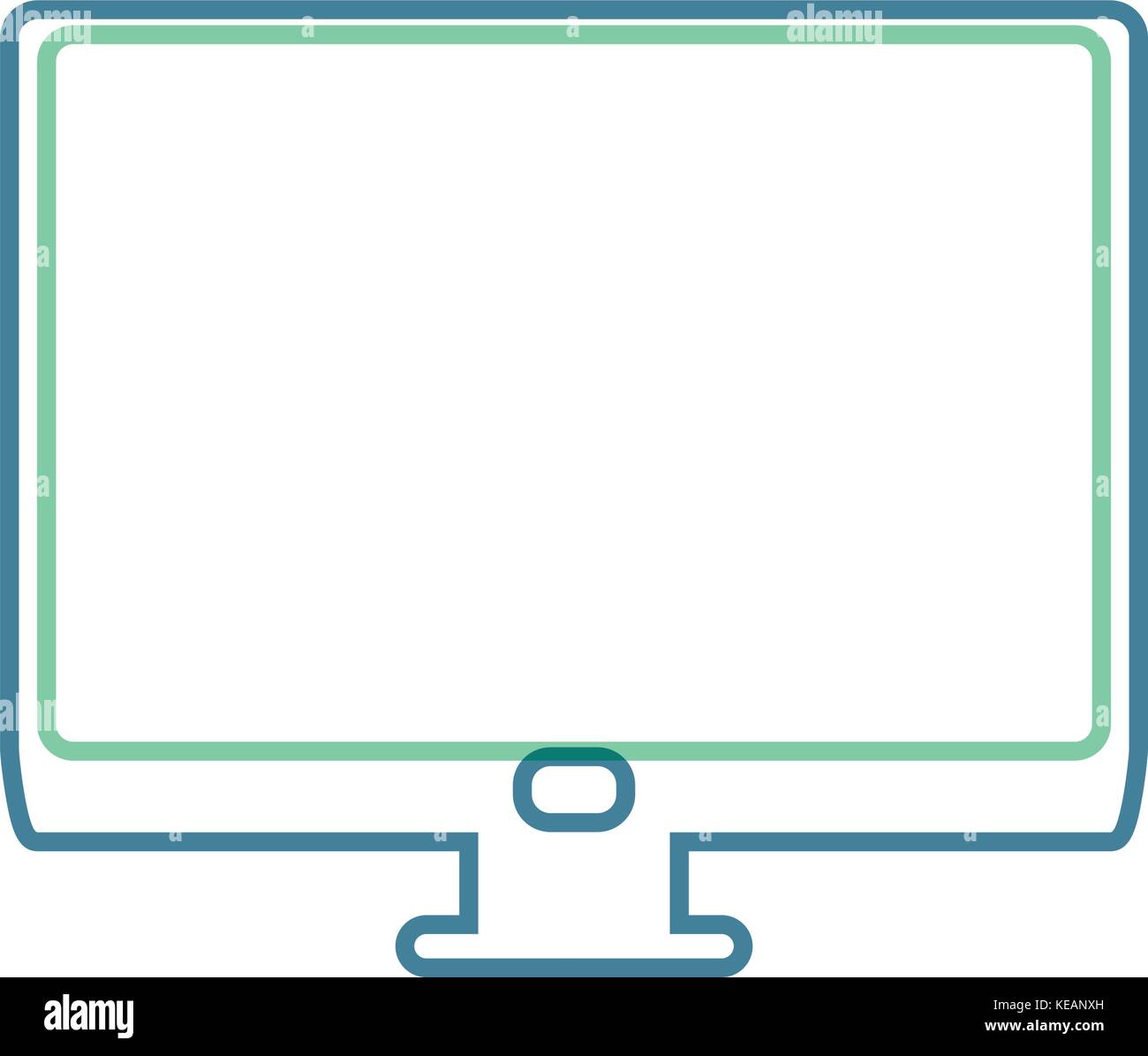 screen vector illustration Stock Vector Image & Art - Alamy