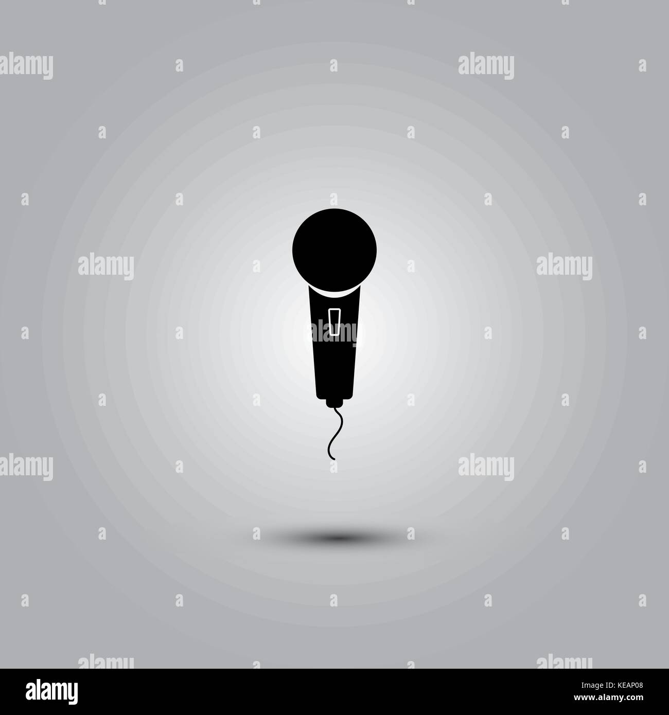 Classic microphone symbol hi-res stock photography and images - Alamy