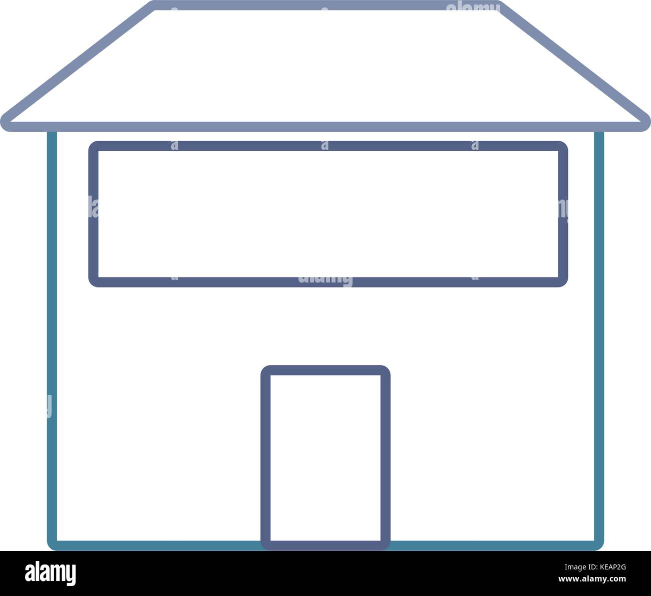 House with family building and housing luxurious Stock Vector Images ...