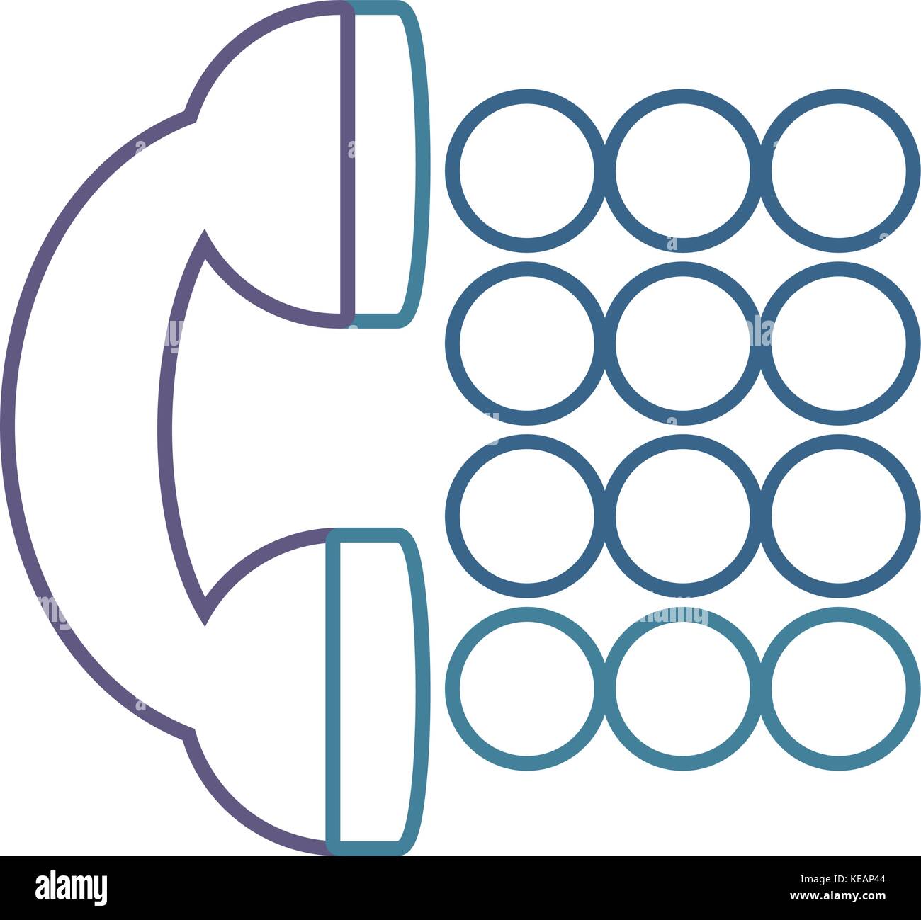 telephone vector illustration Stock Vector Image & Art - Alamy