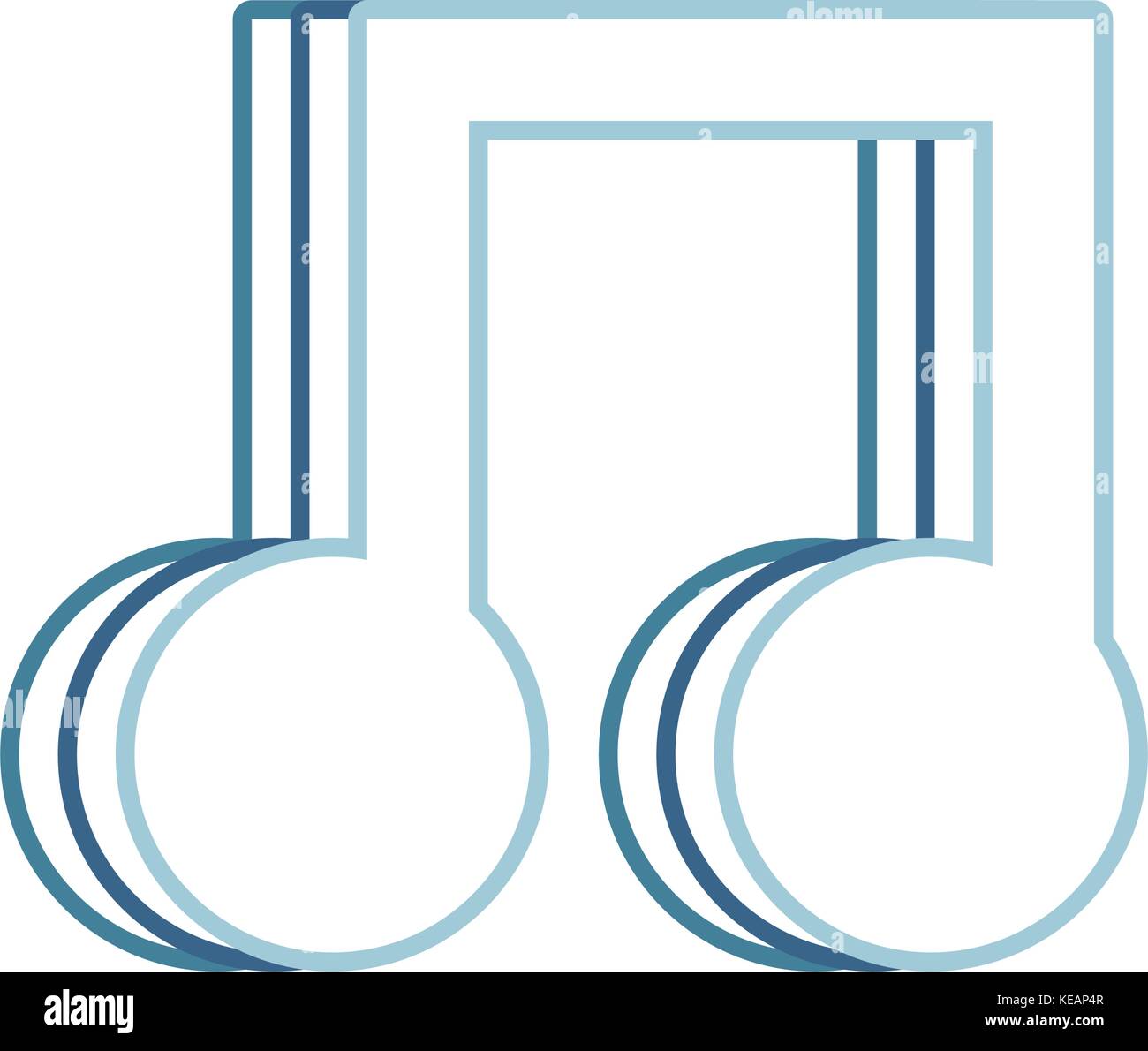 musical note vector illustration Stock Vector Image & Art - Alamy