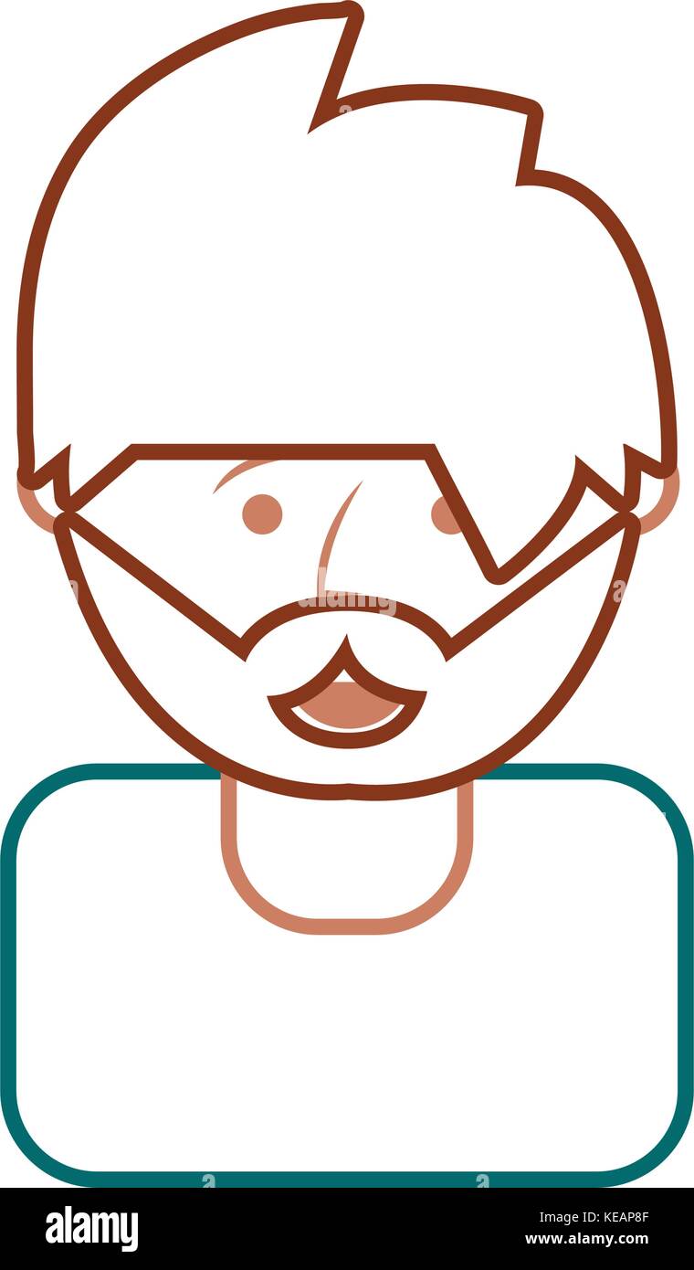 man face vector illustration Stock Vector Image & Art - Alamy