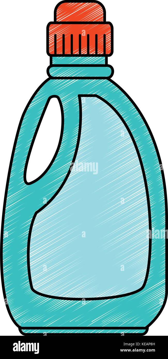 detergent bottle isolated icon vector illustration design Stock Vector ...