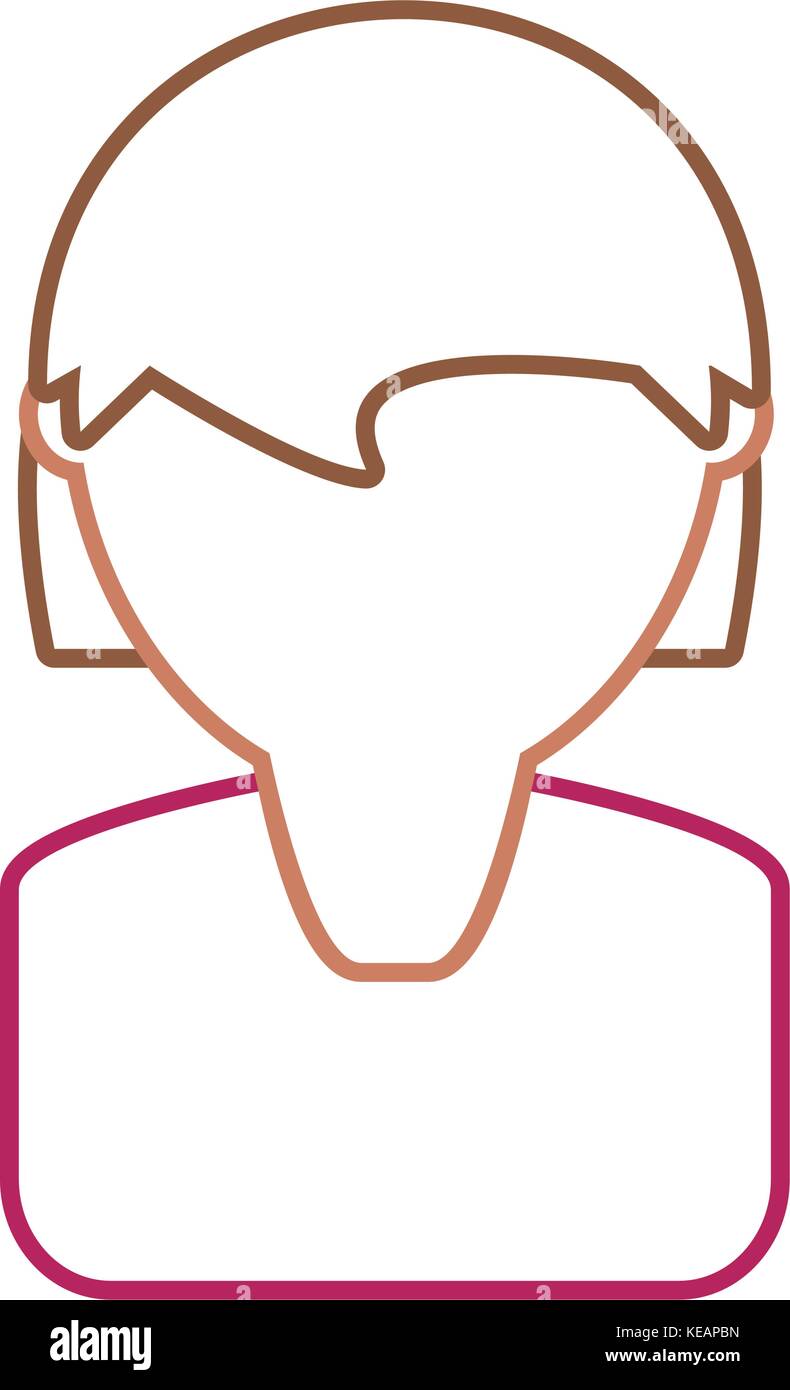 woman face vector illustration Stock Vector Image & Art - Alamy