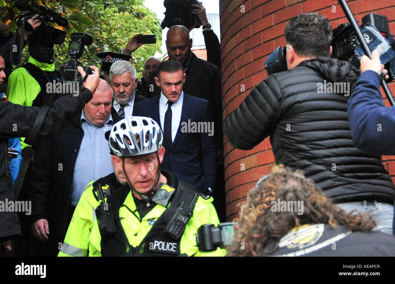 Wayne Rooney appears at Stockport Magistrates Court Featuring: Wayne ...