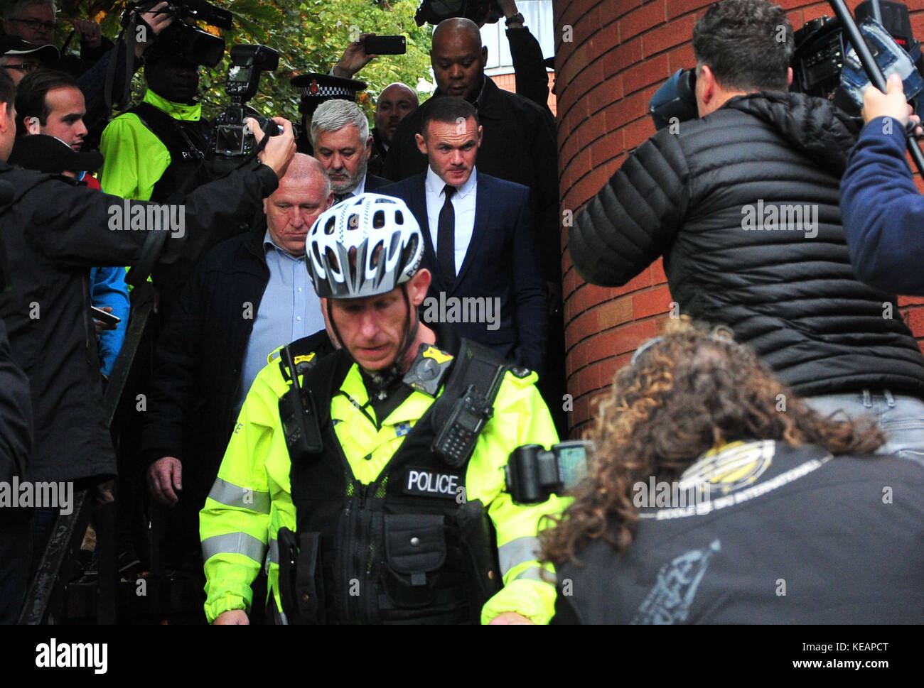 Wayne Rooney appears at Stockport Magistrates Court Featuring: Wayne ...