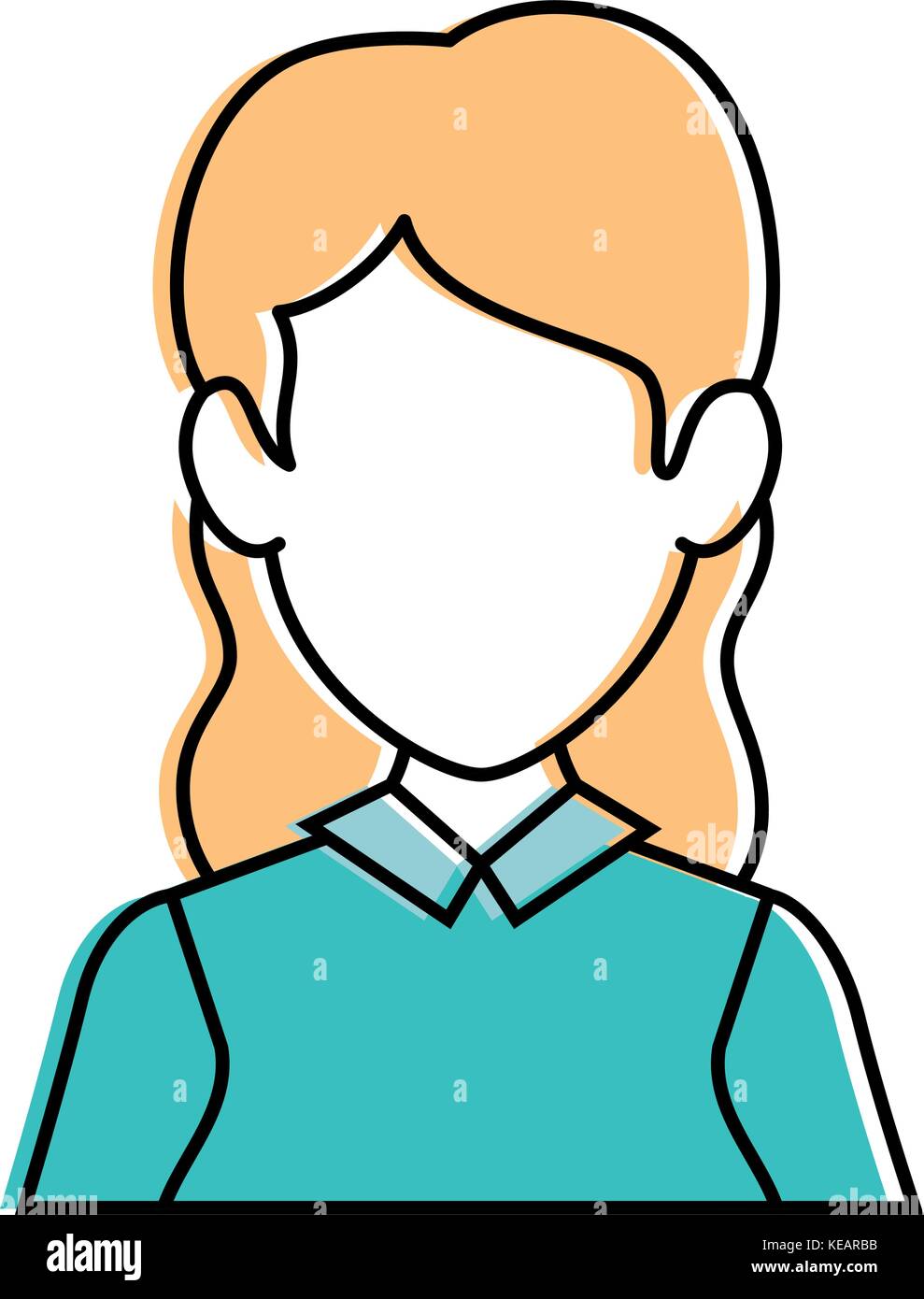 beautiful woman avatar character Stock Vector Image & Art - Alamy