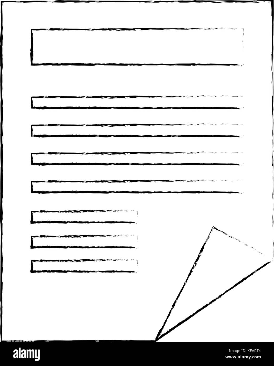 Official paper vector vectors Black and White Stock Photos & Images - Alamy