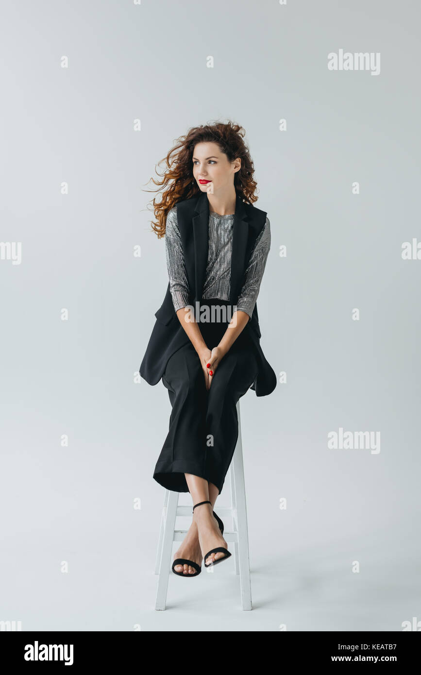 beautiful stylish model Stock Photo - Alamy