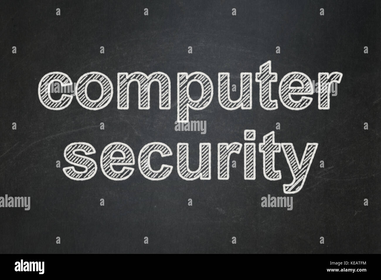 Privacy concept: Computer Security on chalkboard background Stock Photo - Alamy