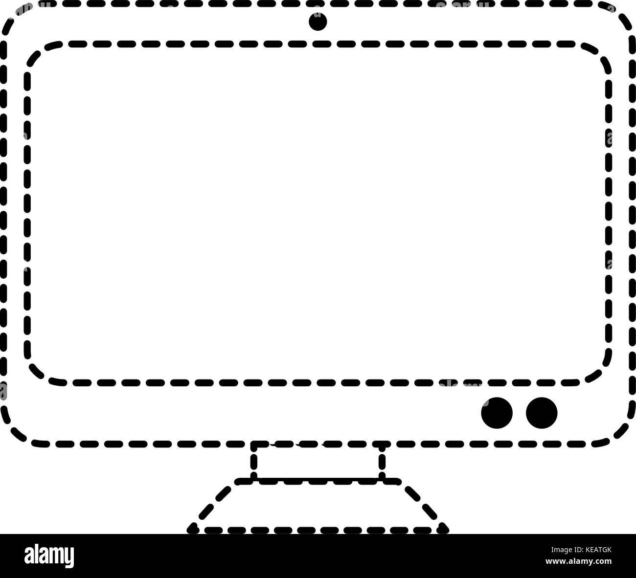 computer display isolated icon vector illustration design Stock Vector ...