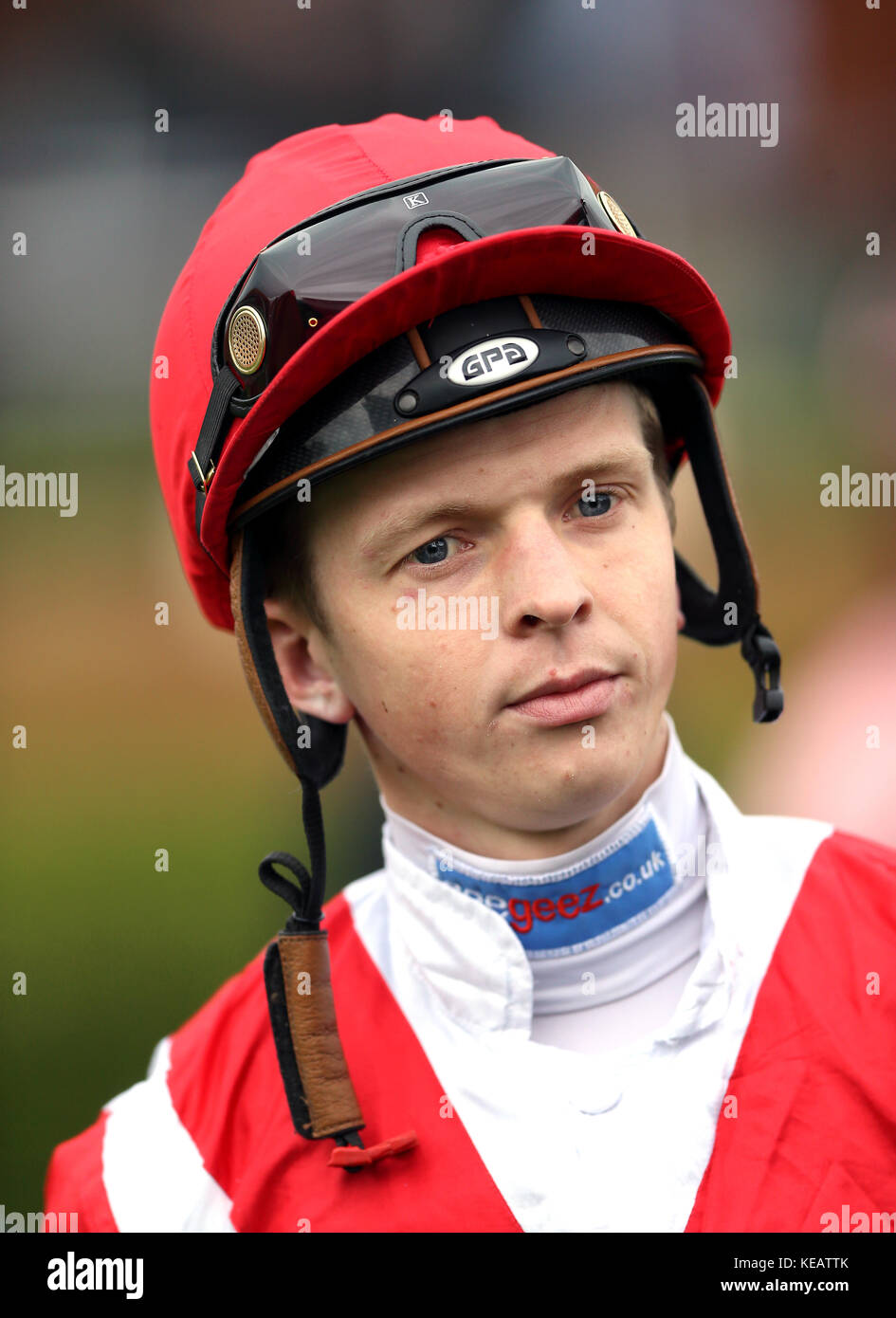 Jockey David Probert Stock Photo - Alamy