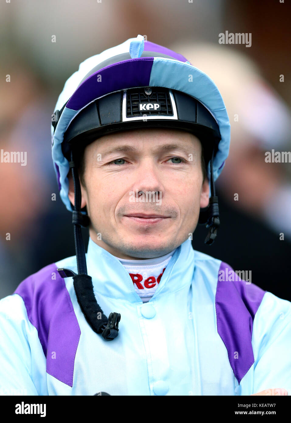 Jockey Jamie Spencer Stock Photo - Alamy