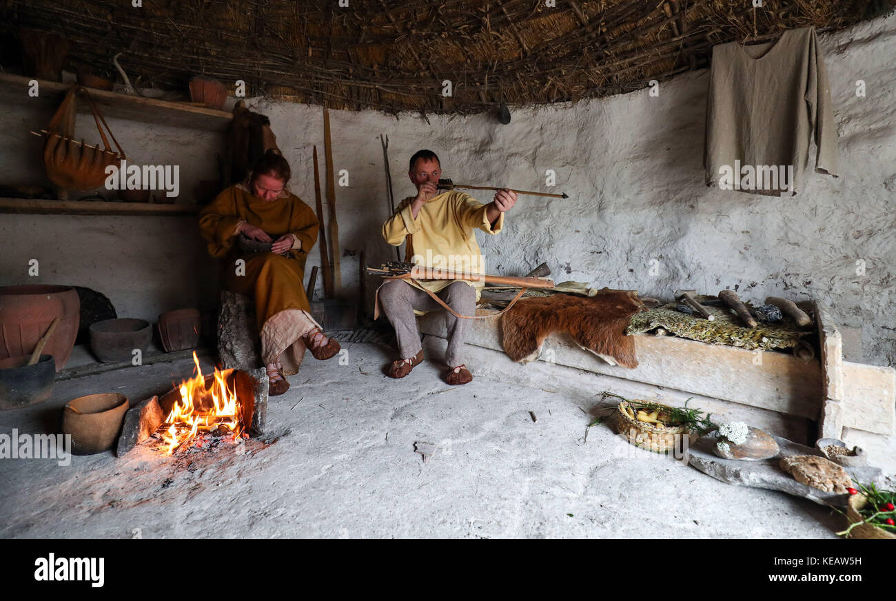 Neolithic Houses Inside The Making Of A Neolithic House | Wessex