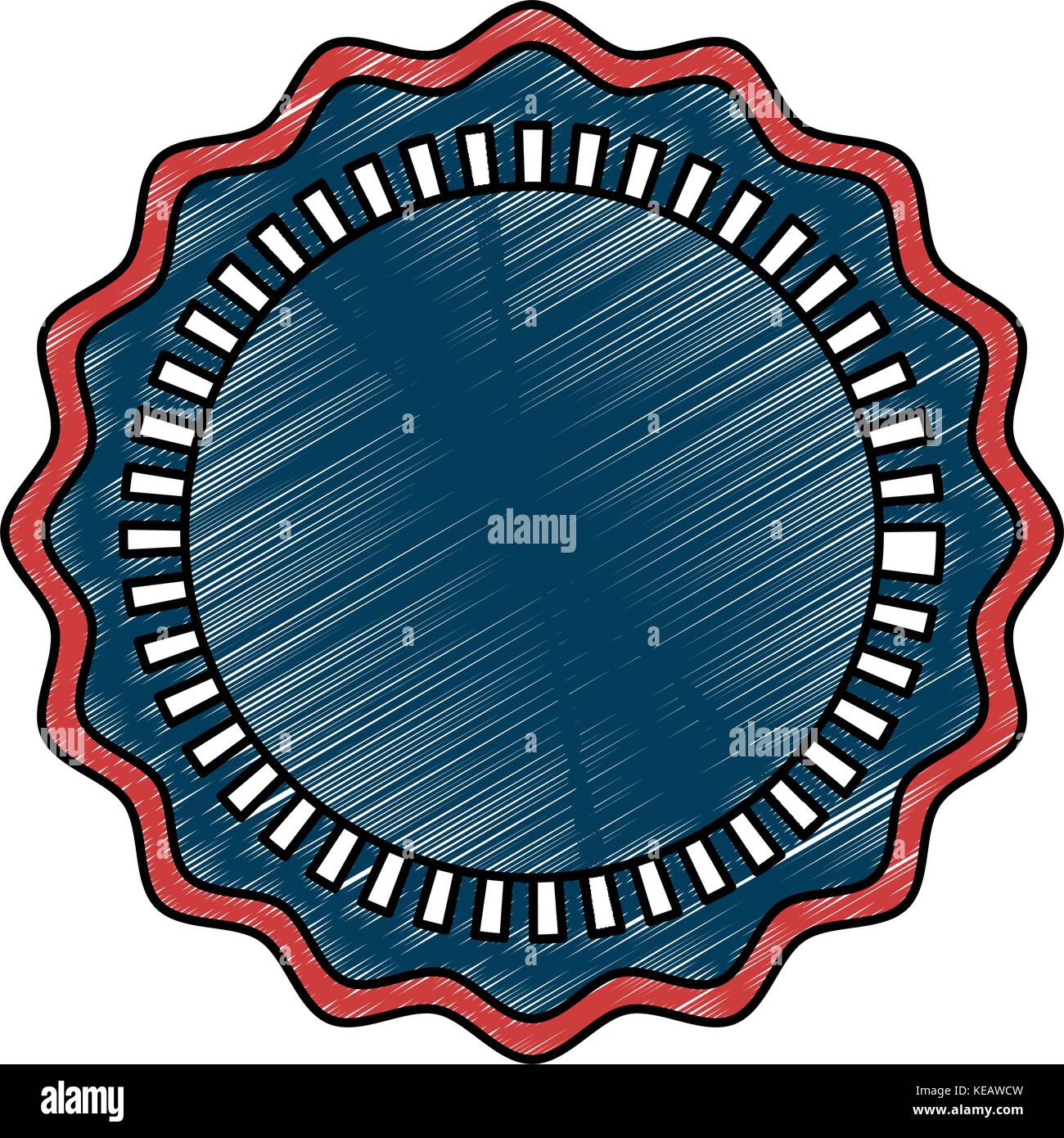 united states of america emblem frame vector illustration design Stock ...