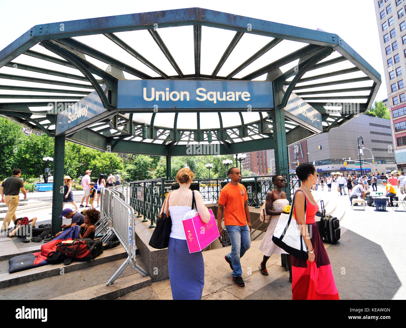 Nyc union sq subway hi-res stock photography and images - Alamy
