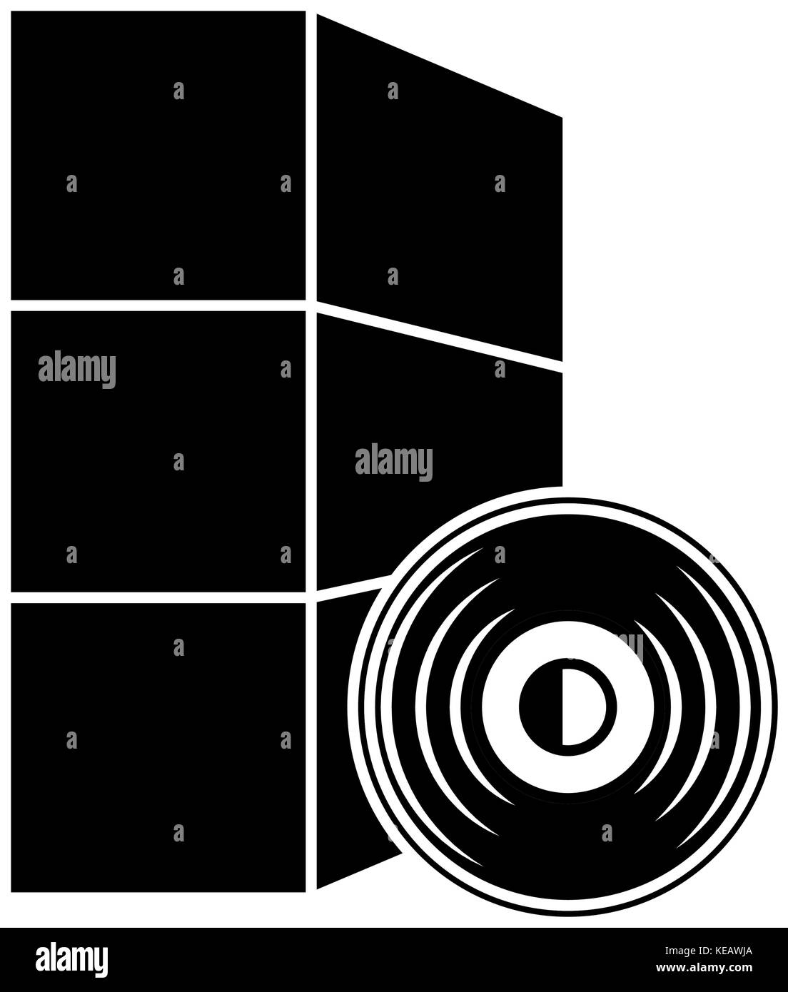 software installation disk and box vector illustration design Stock ...