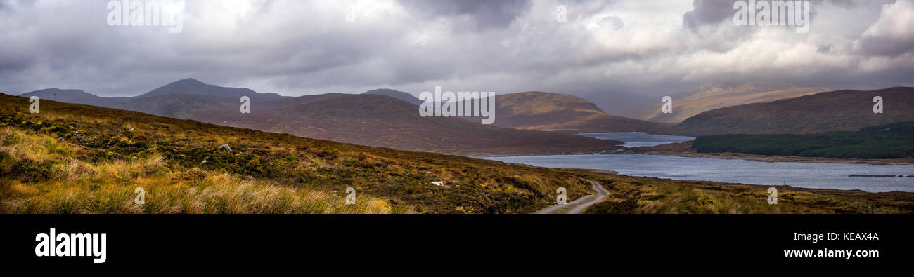Loch Shin in Sutherland, Scottish Highlands, UK Stock Photo - Alamy